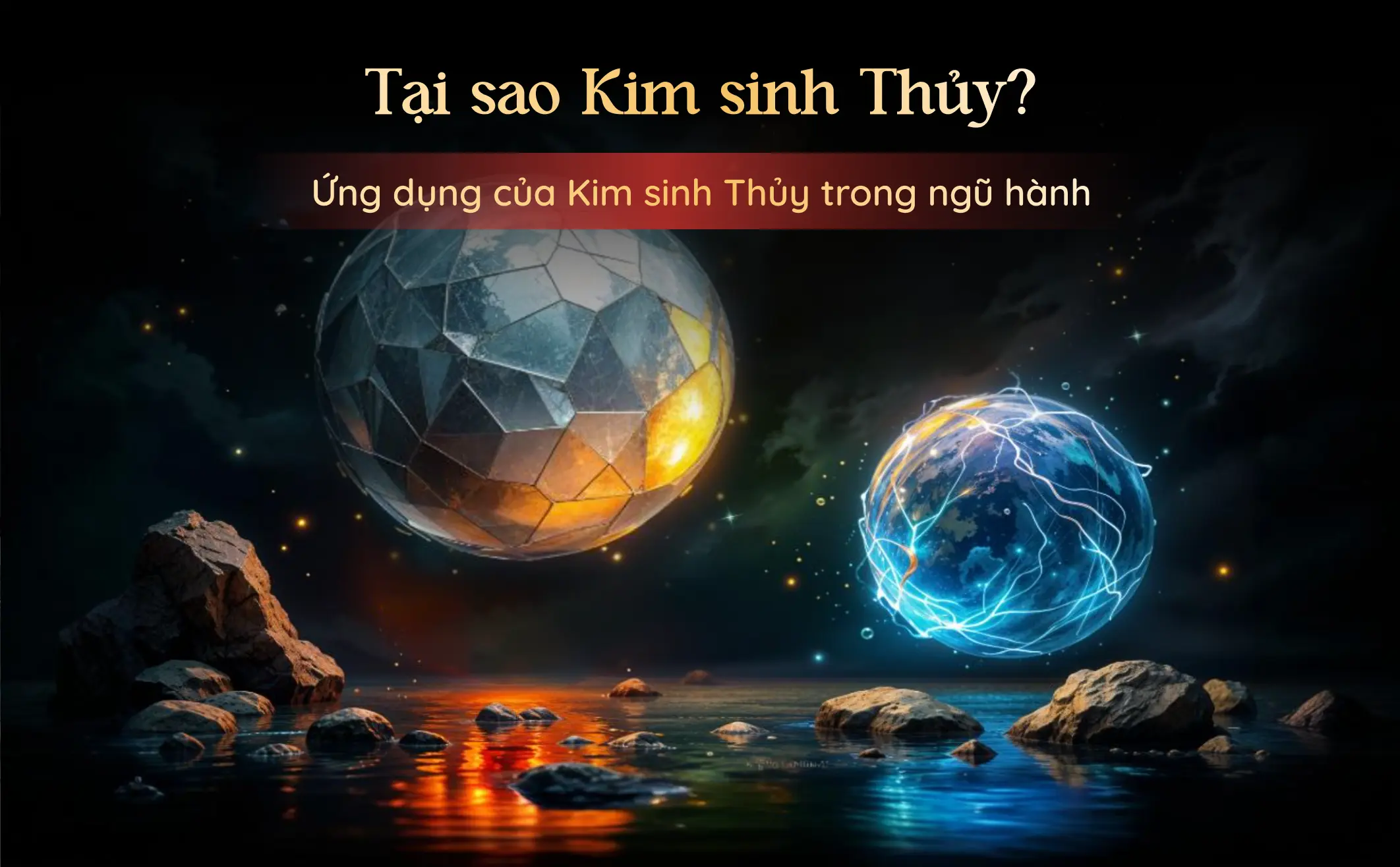 Tại sao Kim sinh Thủy? Ứng dụng của Kim sinh Thủy trong ngũ hành