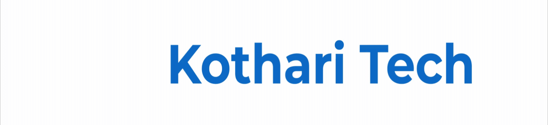 Kothari Tech Logo
